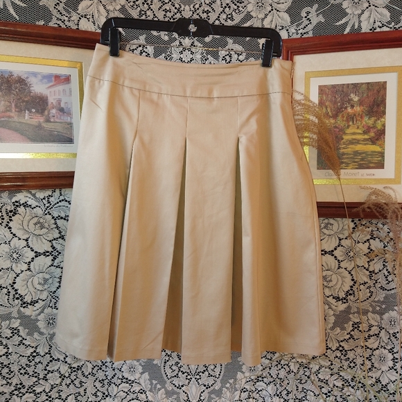 Denim&Co | Skirts | Denimco Tan Khaki Skirt School Uniform Style ...